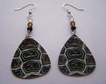 Tortoise shell guitar pick | Etsy