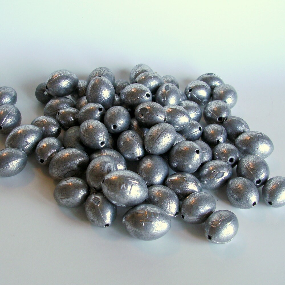 Lead Fishing Weights Vintage Sinkers Lot of 67 Lead Fishing Weights Vintage Sinkers Lot of 67