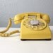 sunshine yellow rotary phone reserved for JessyQ