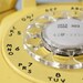 sunshine yellow rotary phone reserved for JessyQ