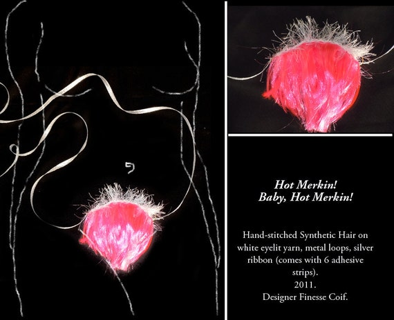 Hot Pink Merkin Made to Order