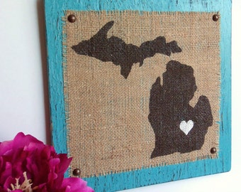 Michigan decor | Etsy