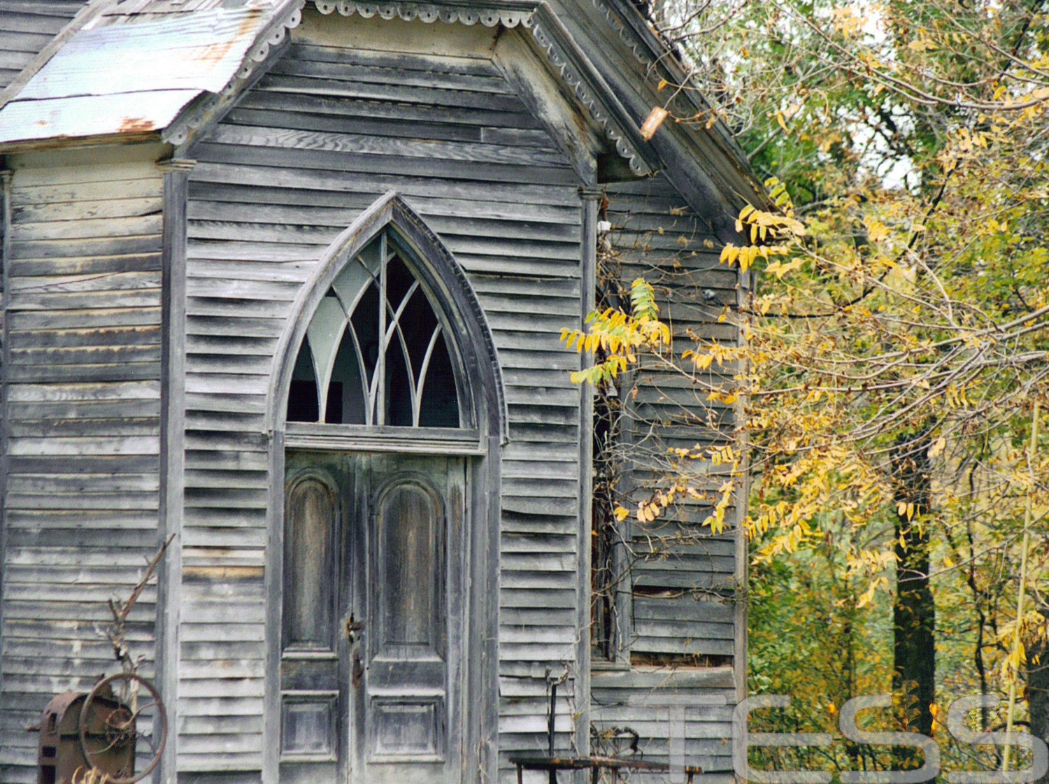 Old Wooden Church 3 Old Church Photographic Print