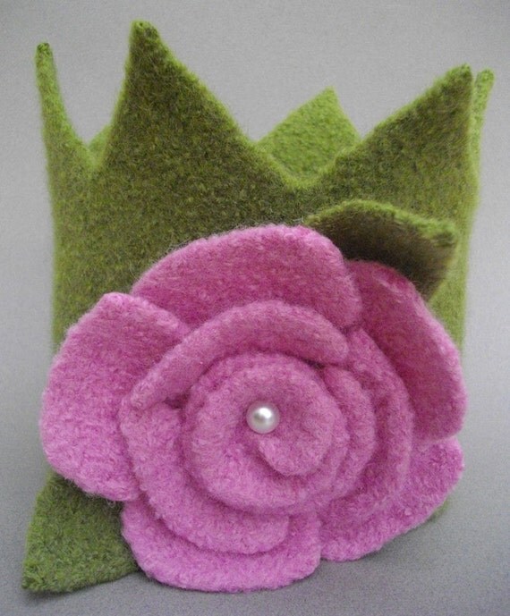Items similar to Pink Poppy Flower Crown on Etsy