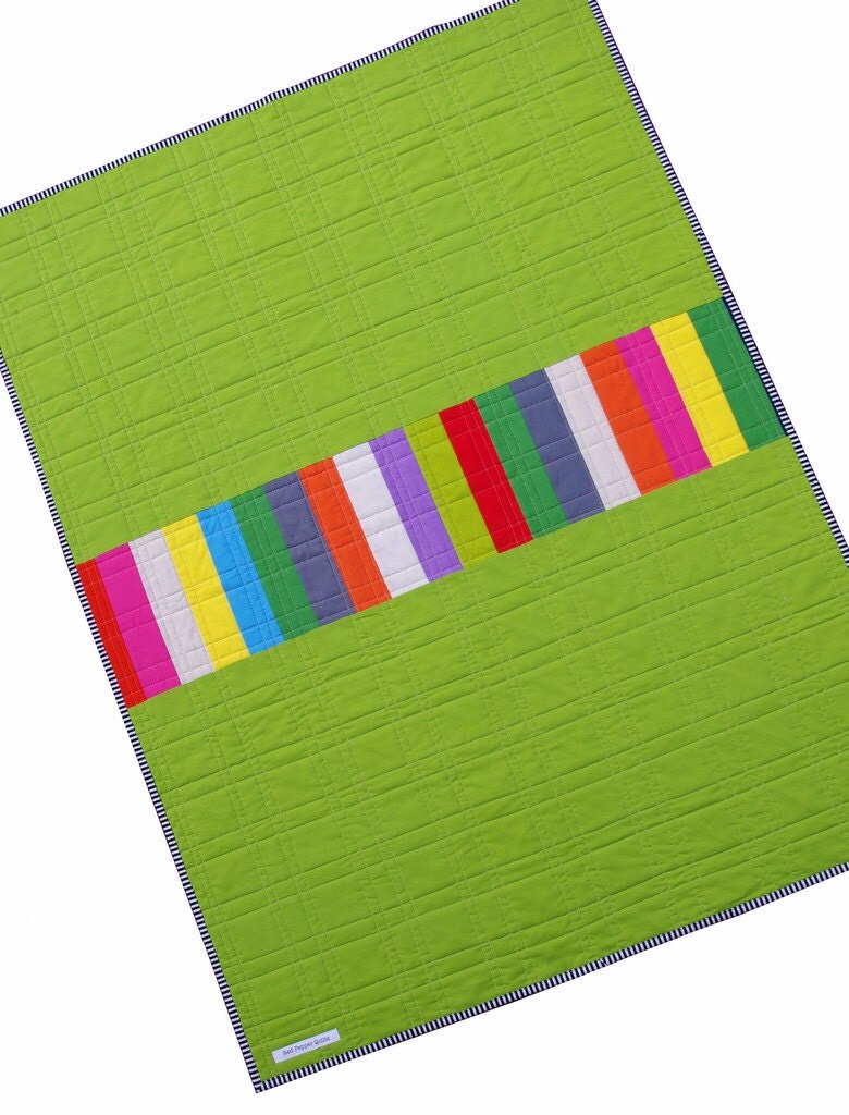 The Rainbow Ripple Quilt