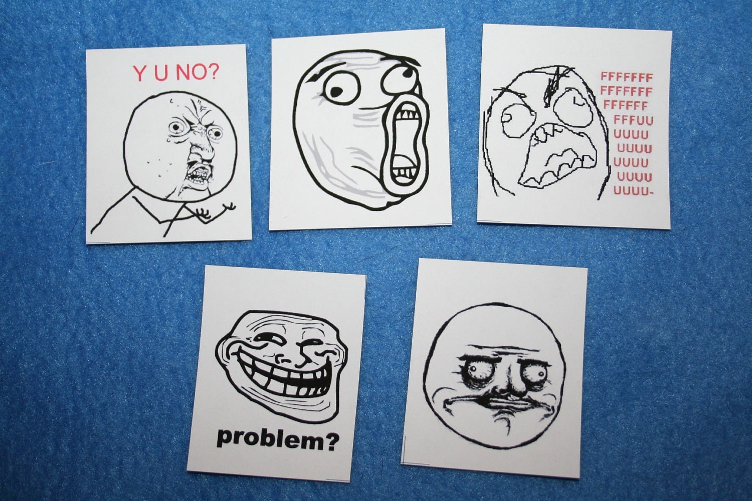 Memes Face Magnets