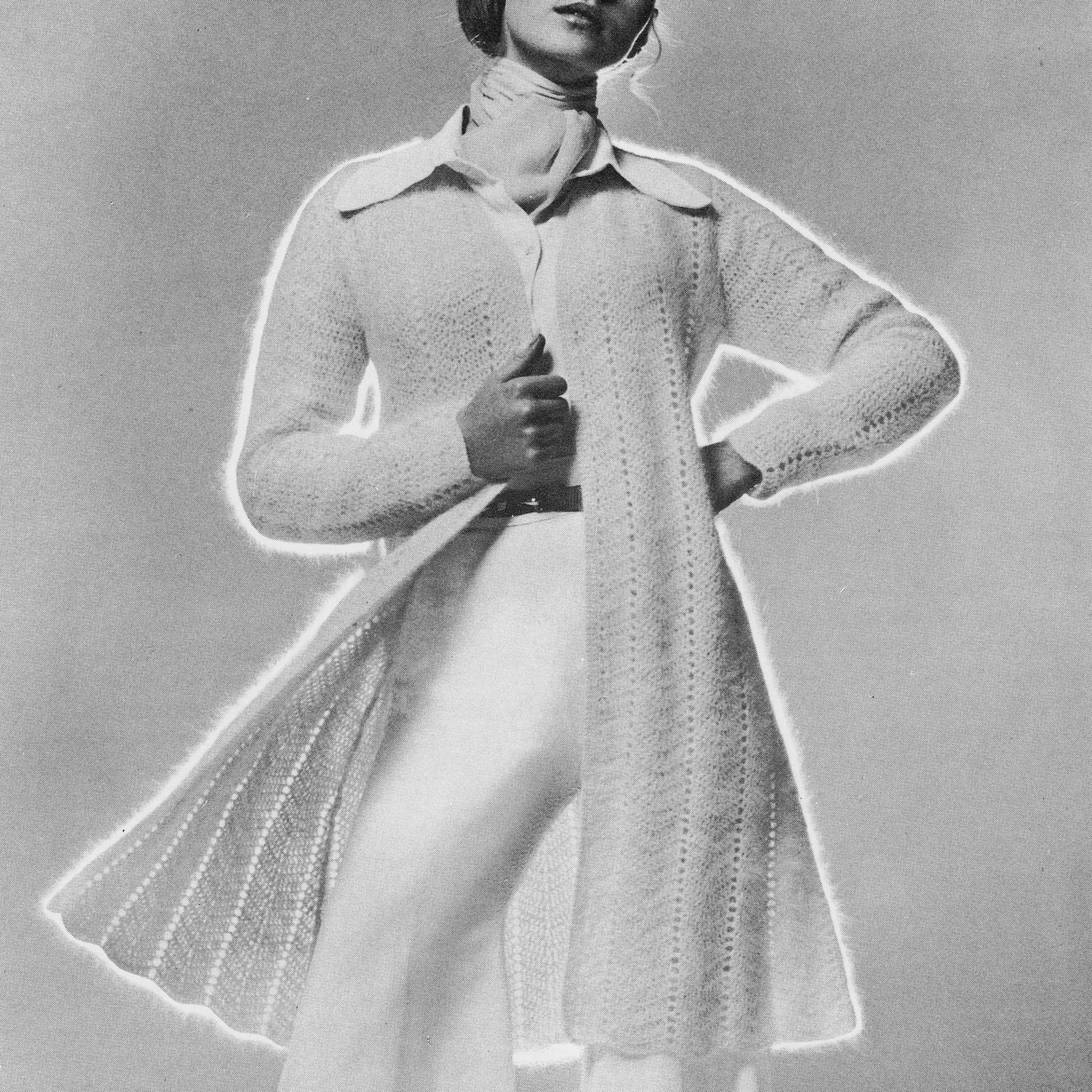 INSTANT DOWNLOAD PDF Vintage Crochet Pattern Angora