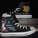Custom Hand Painted Harry Potter Inspired Converse Chucks