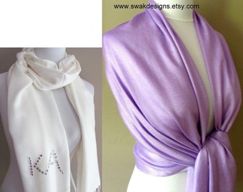 Lavender scarf | Etsy