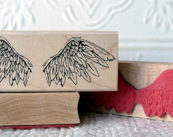 Feather stamp | Etsy