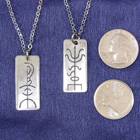Friendship Viking Rune Necklace Stainless Steel Thekkur on