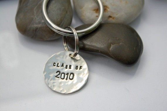 Class of 2011 2012 2013 Graduation Reunion Silver Keychain