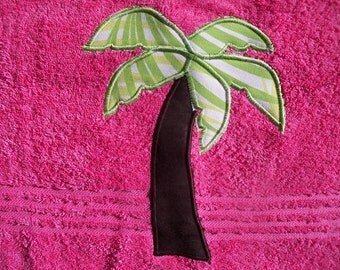 Palm tree applique | Etsy