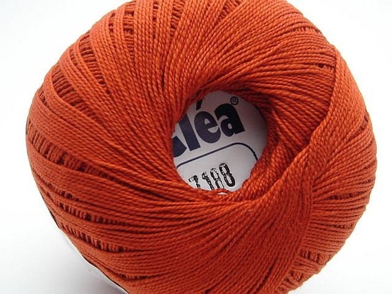 Clea Terra Cotta size 10 Crochet Cotton Thread Yarn Knitting
