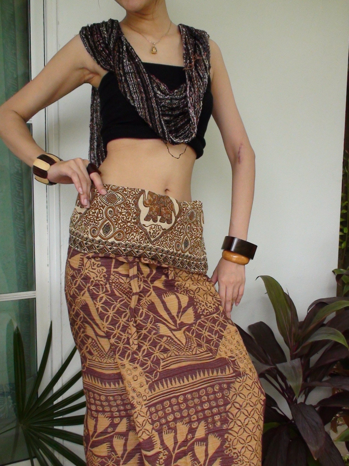 THAI TRADITIONAL HAND WOVEN COTTON SARONG