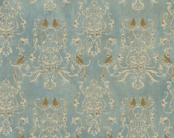 Wall Stencil Vision Reusable wallpaper by CuttingEdgeStencils