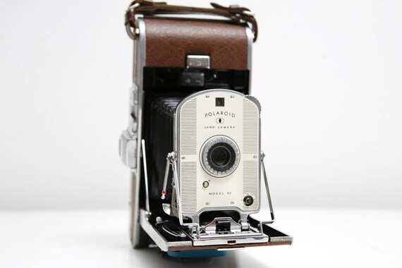 Polaroid Model 95 Land Camera with a Cache of by BrightWallVintage