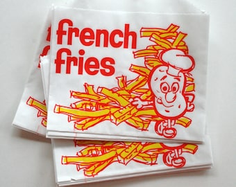 French fry bags | Etsy