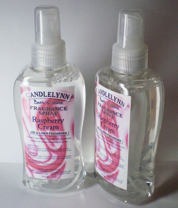 Fragrance Spray RASPBERRY CREAM 8 oz Bath & Home