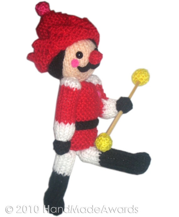 NUTCRACKER PDF email KNIT PATTERN by HandMadeAwards on Etsy