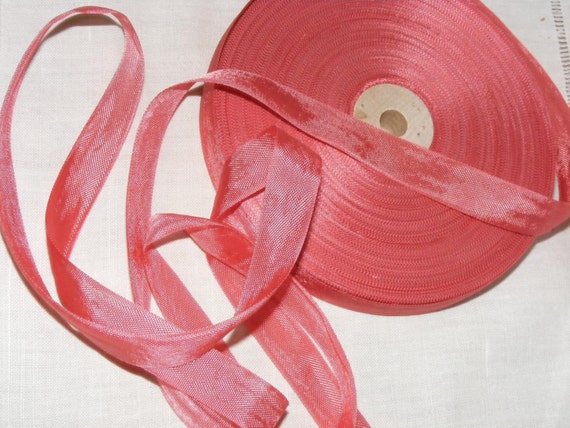 Vintage 1930's-40's French Woven Ribbon Milliners by FiniRibbon