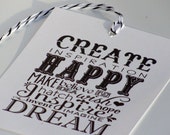 Items similar to Creative Inspiration Gift Tags Set on Etsy