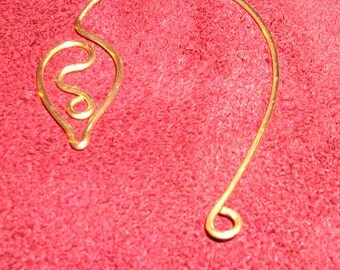 Temple Gems Ear Cuff ear jackets ear climber by WickedlyWired