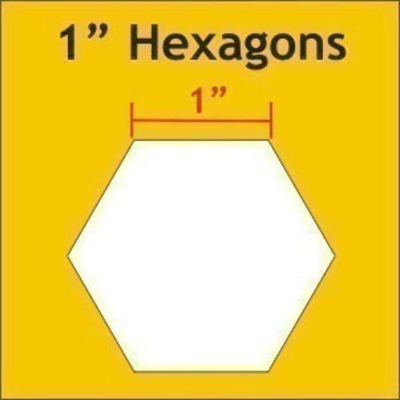 1 Inch Hexagon Printable Easy Cut Out Hexagon Template 7 Inch Tim 