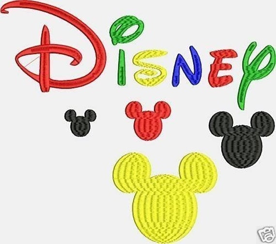 Embroidery Machine Designs Disney Font huge sale 2 sizes