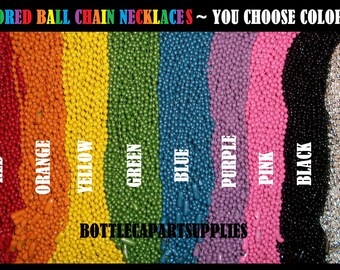 Popular items for color ball chain on Etsy