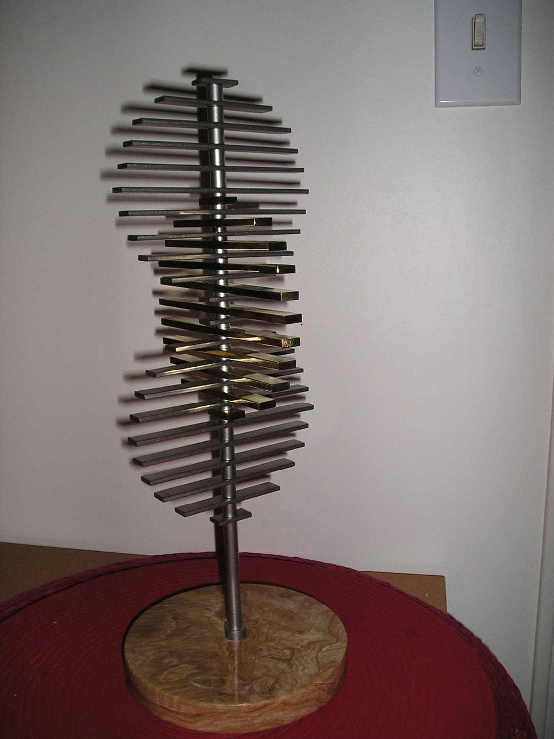 Geometric abstract sculpture Tree