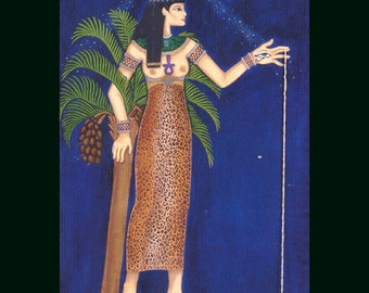 Egyptian Divine Khepera Original 8 X 10 Print by Seshetta on Etsy
