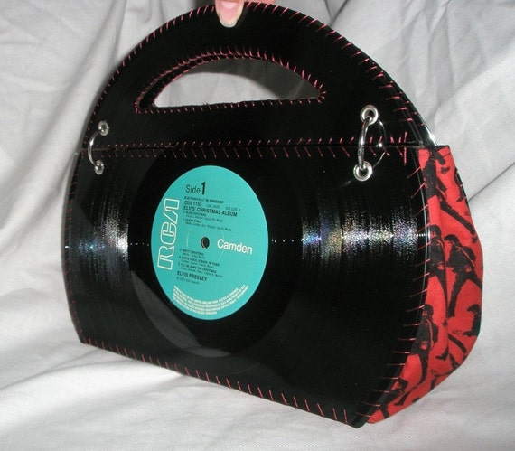Elvis record purse