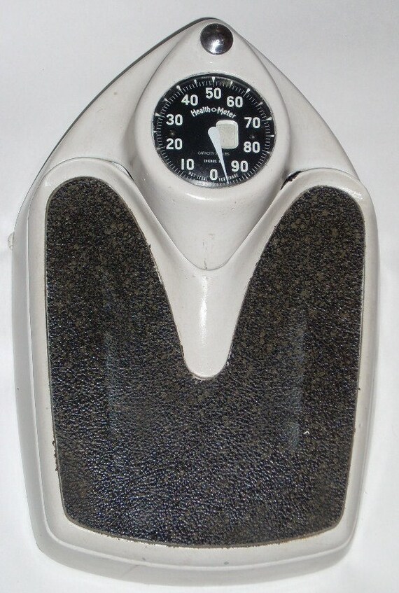 Antique Cast Iron Health O Meter Bathroom Scale