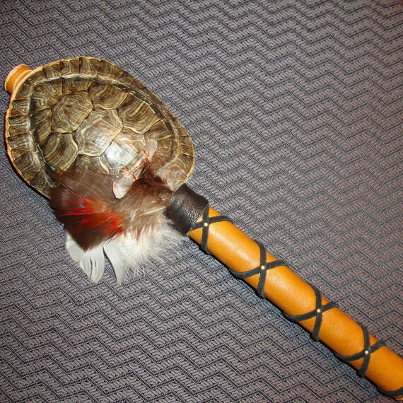 Turtle Shell Rattle / Ritual Rattle / Medicine Rattle / Wiccan