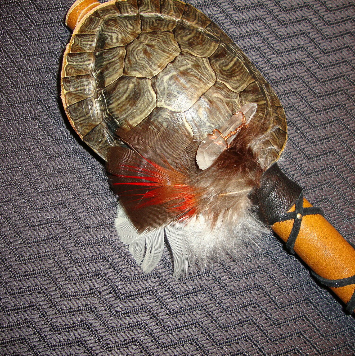 Turtle Shell Rattle / Ritual Rattle / Medicine Rattle / Wiccan