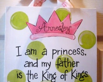 Princess bible verse | Etsy