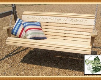 Armless Rocking Chair by CypressMoonFurniture on Etsy