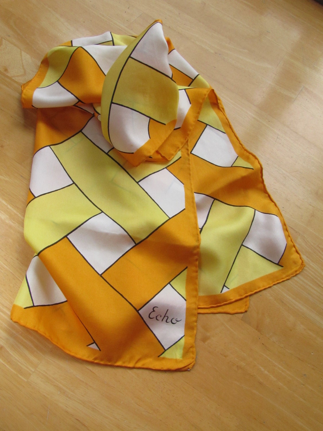 Vintage Pure Silk Scarf by Echo – Haute Juice