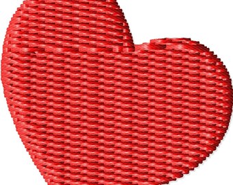 Scroll Heart Machine Embroidery Applique Design