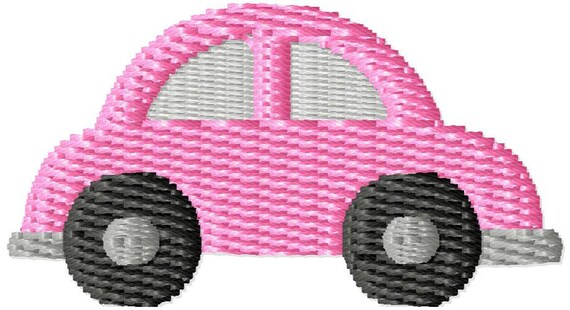 Car Mini Machine Embroidery Design