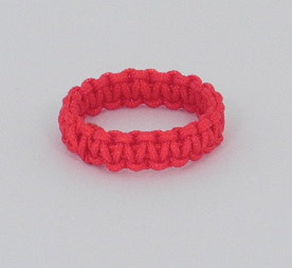 Items similar to Chinese Good Luck Red String Ring on Etsy