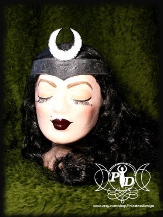 Items similar to Crescent Moon crown, Beautiful silver Tiara, Unique ...