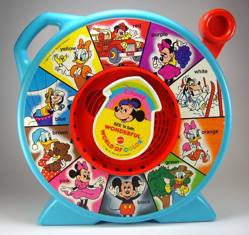 RESERVED for MJ83 See n' Say Disney Mickey Mouse