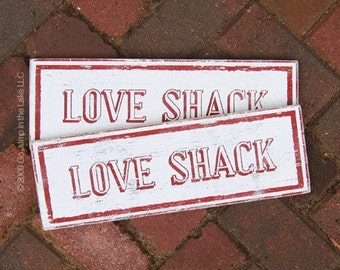 Love shack sign | Etsy