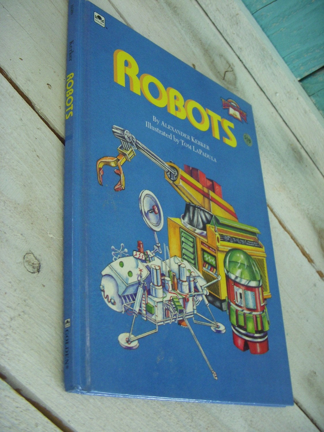 Robots Vintage Book 1984 First Edition Children's