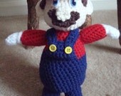 Items similar to Mario Crochet Pattern on Etsy