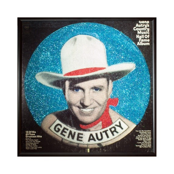 Glittered Gene Autry Album