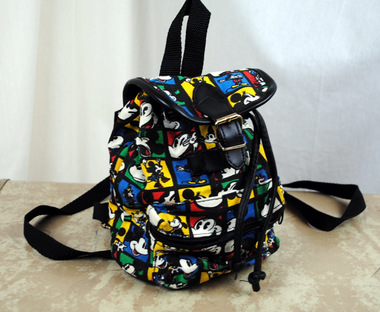 Vintage Mickey Mouse Mini Backpack