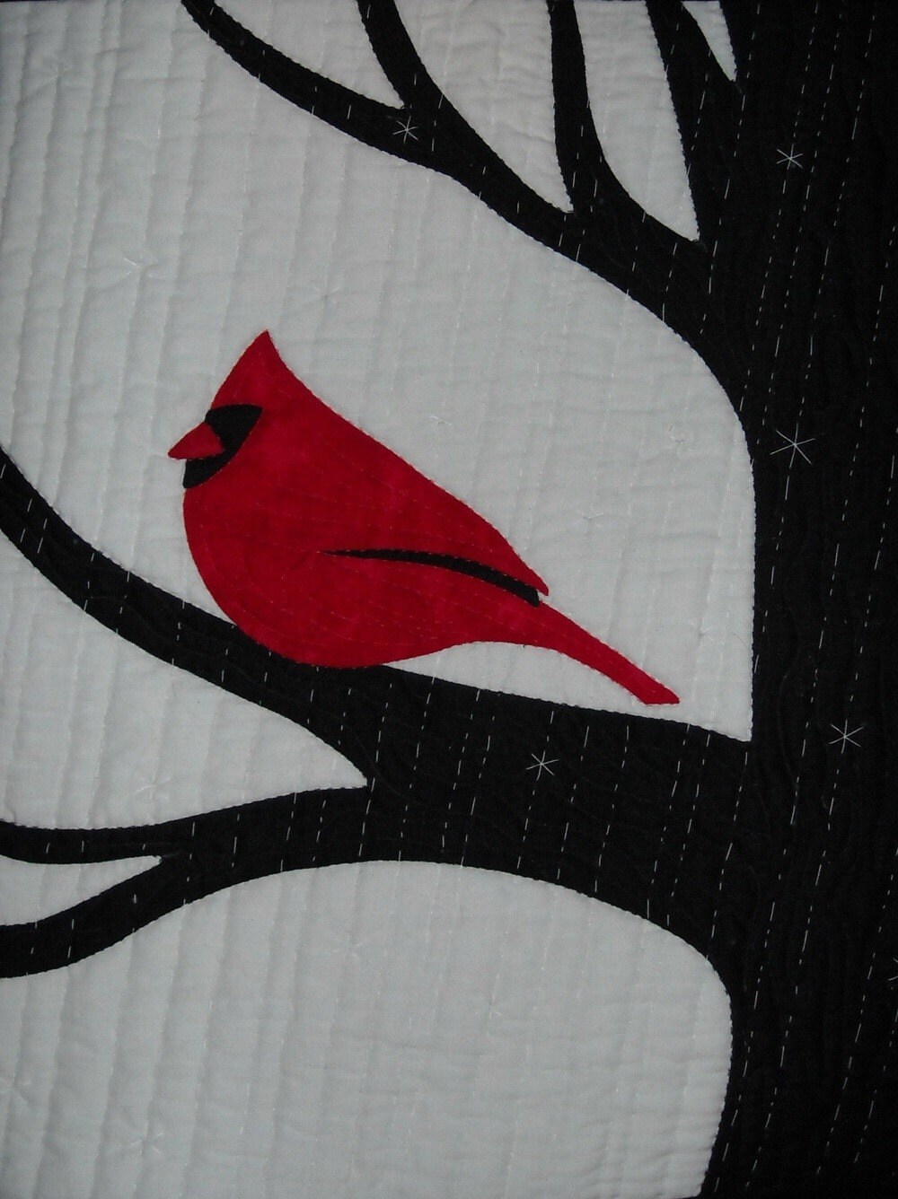 Winter Cardinal Mini-Quilt Pattern print version